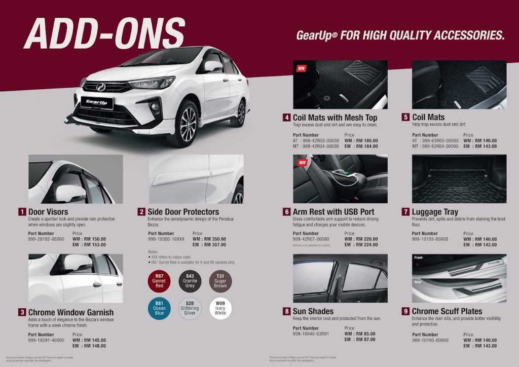 Gear Up Bezza - PERODUA NASROM